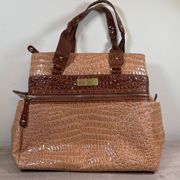 Samantha Brown | Bags | Samantha Brown Embossed Croc Carry On Luggage ...